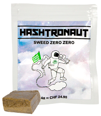 Hashtronaut Zero Zero • CBD Hash • Green Passion | uWeed